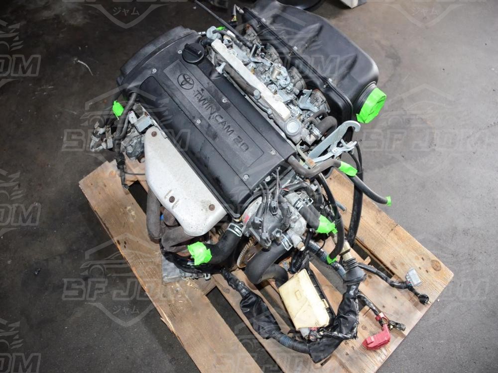JDM Toyota Levin 4AGE 20Valve Engine 4A-GE Blacktop AE111 BLACK TOP ...