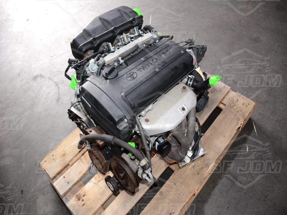 JDM Toyota Levin 4AGE 20Valve Engine 4A-GE Blacktop AE111 BLACK TOP ...